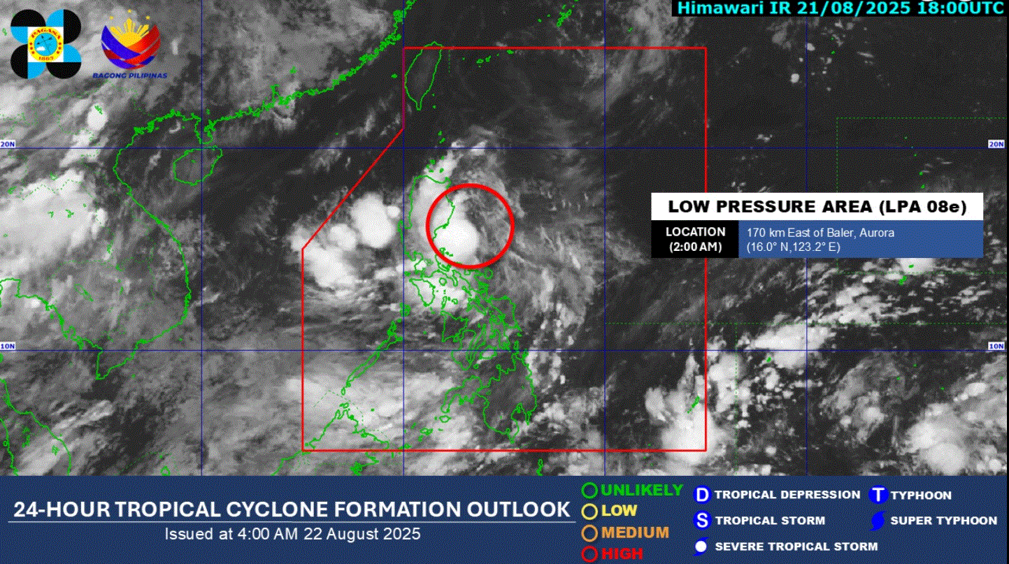 LPA inside PAR has 'high' chance of becoming cyclone