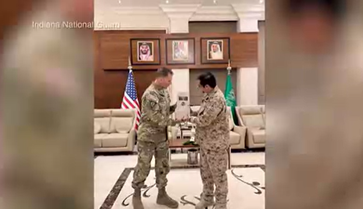 Indiana National Guard enters partnership with Saudi Arabia