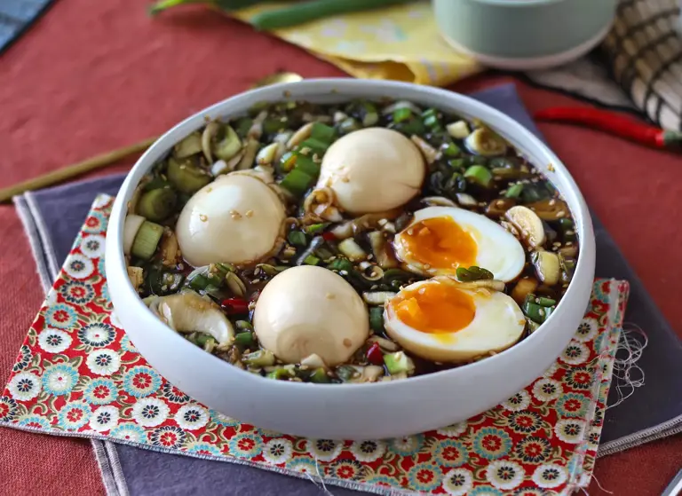 Mayak gyeran - huevos marinados coreanos