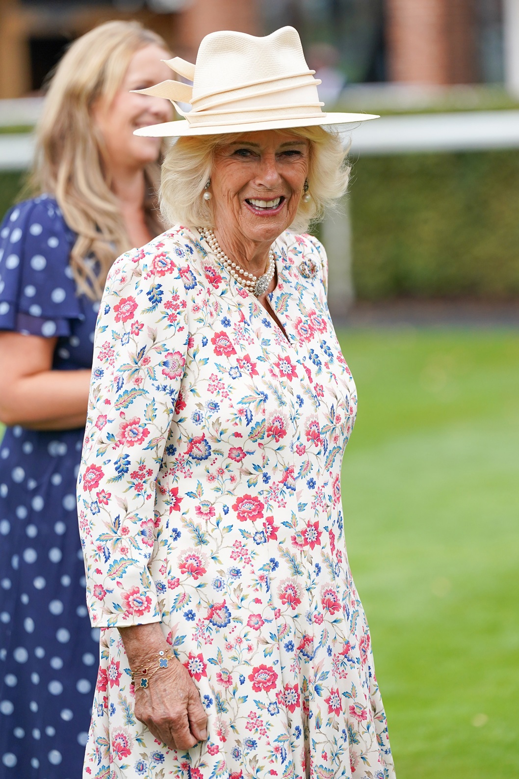 Queen Camilla makes special appearance at the races amid Balmoral break