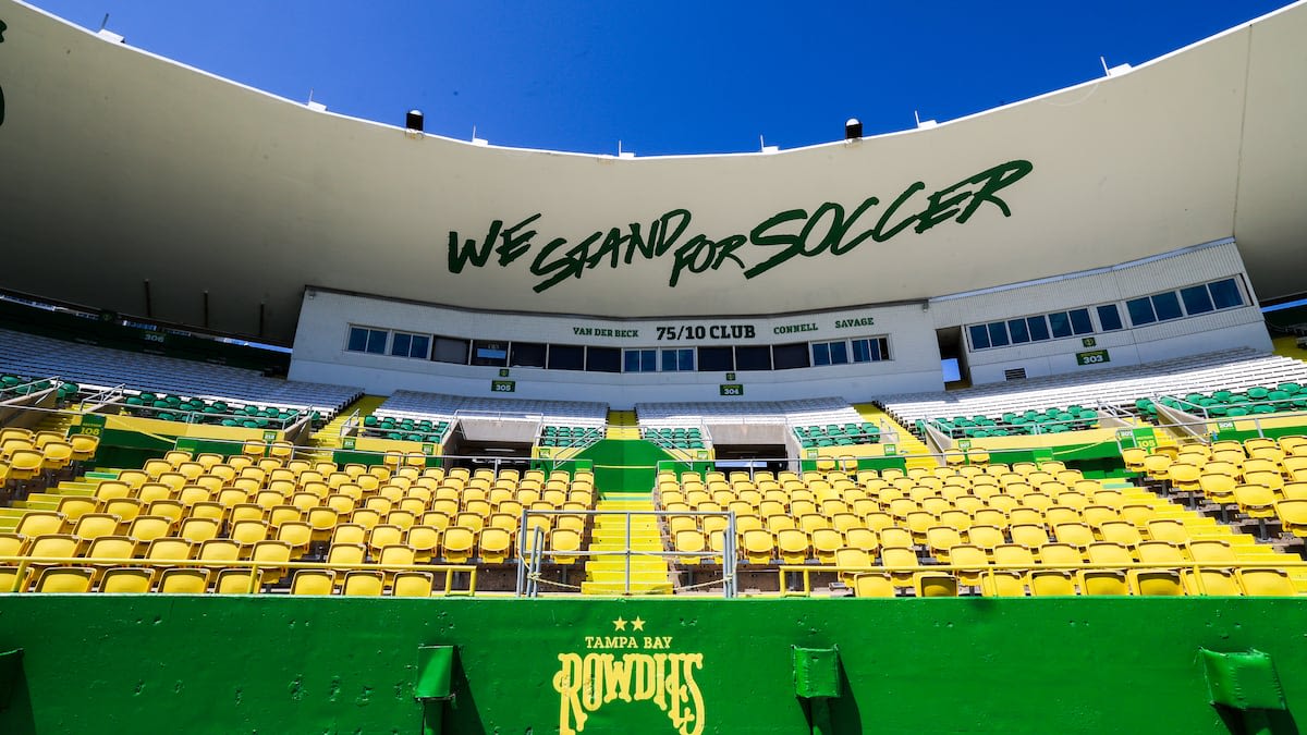 Tampa Bay Rowdies get 1 more year at St. Petersburg’s Al Lang Stadium