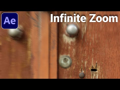 How to move Camera through Keyhole | Infinite Zoom | After Effects tutorial #oe327