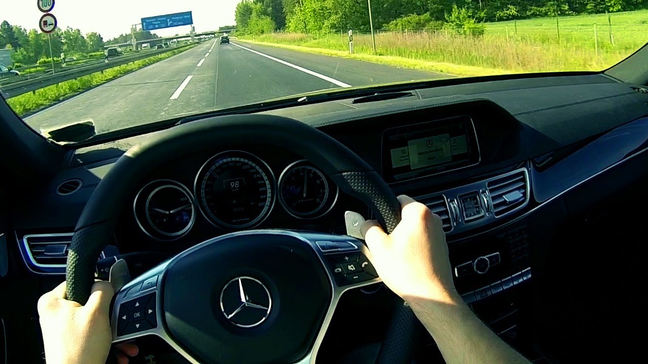 Mercedes E63 AMG W212 – Autobahn 4Matic POV