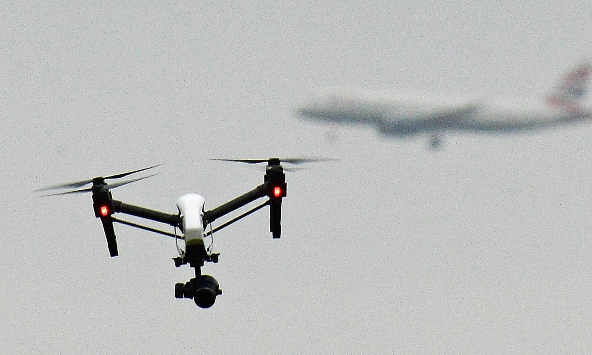 Ten-foot drone came so close to Heathrow jet that pilot and first ...