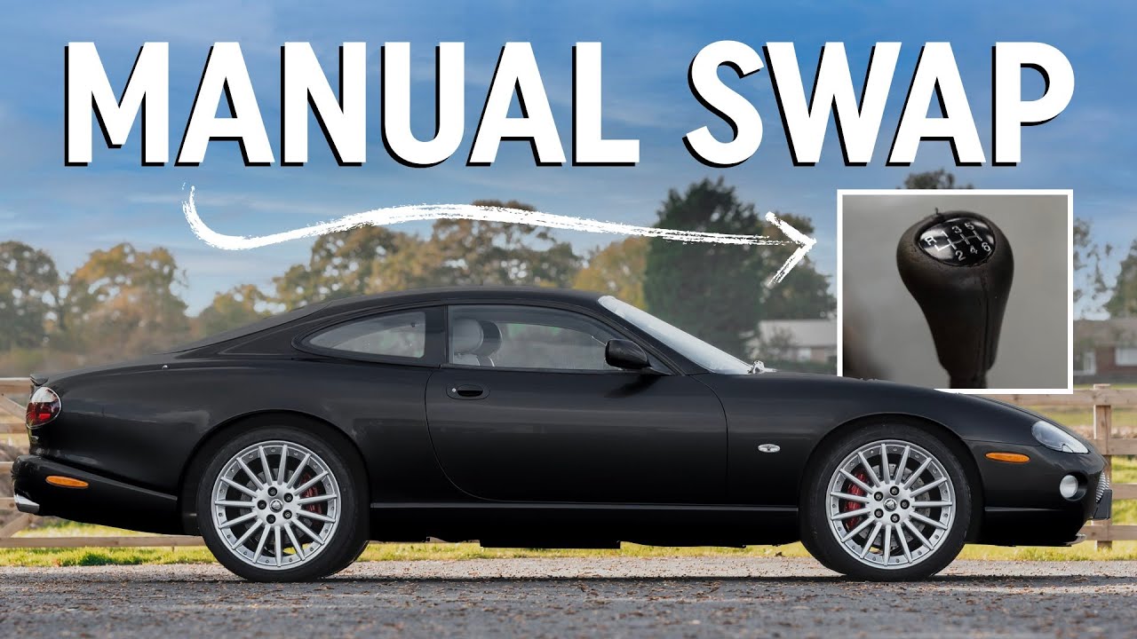 Manual Swap on Our Cheap Supercharged Jaguar