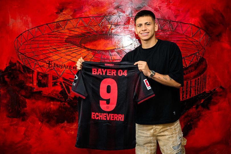 'Dynamic' - Bayer Leverkusen hint at £116m role for Claudio Echeverri ...