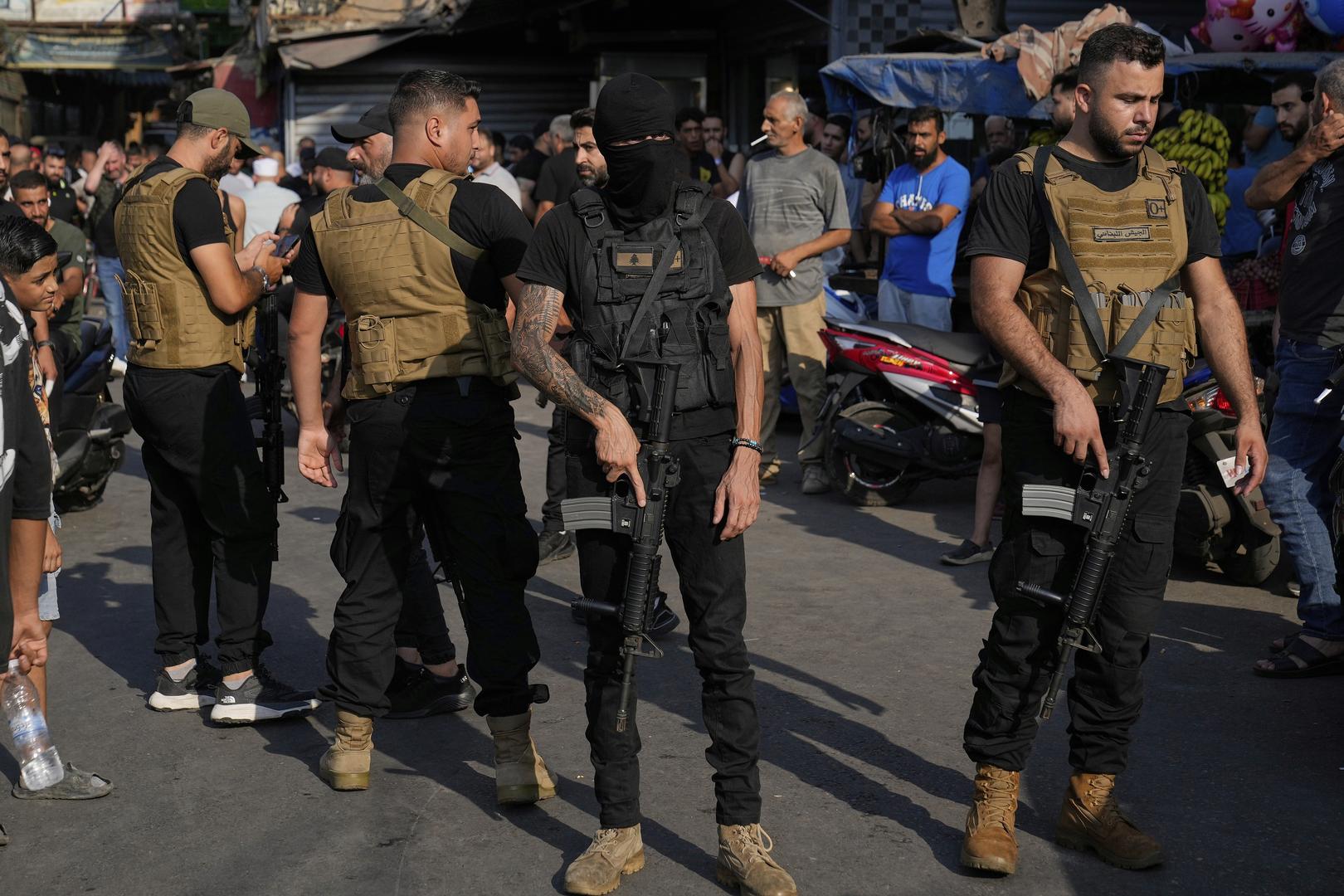 Palestinian factions in Lebanon begin handing over weapons at Beirut ...