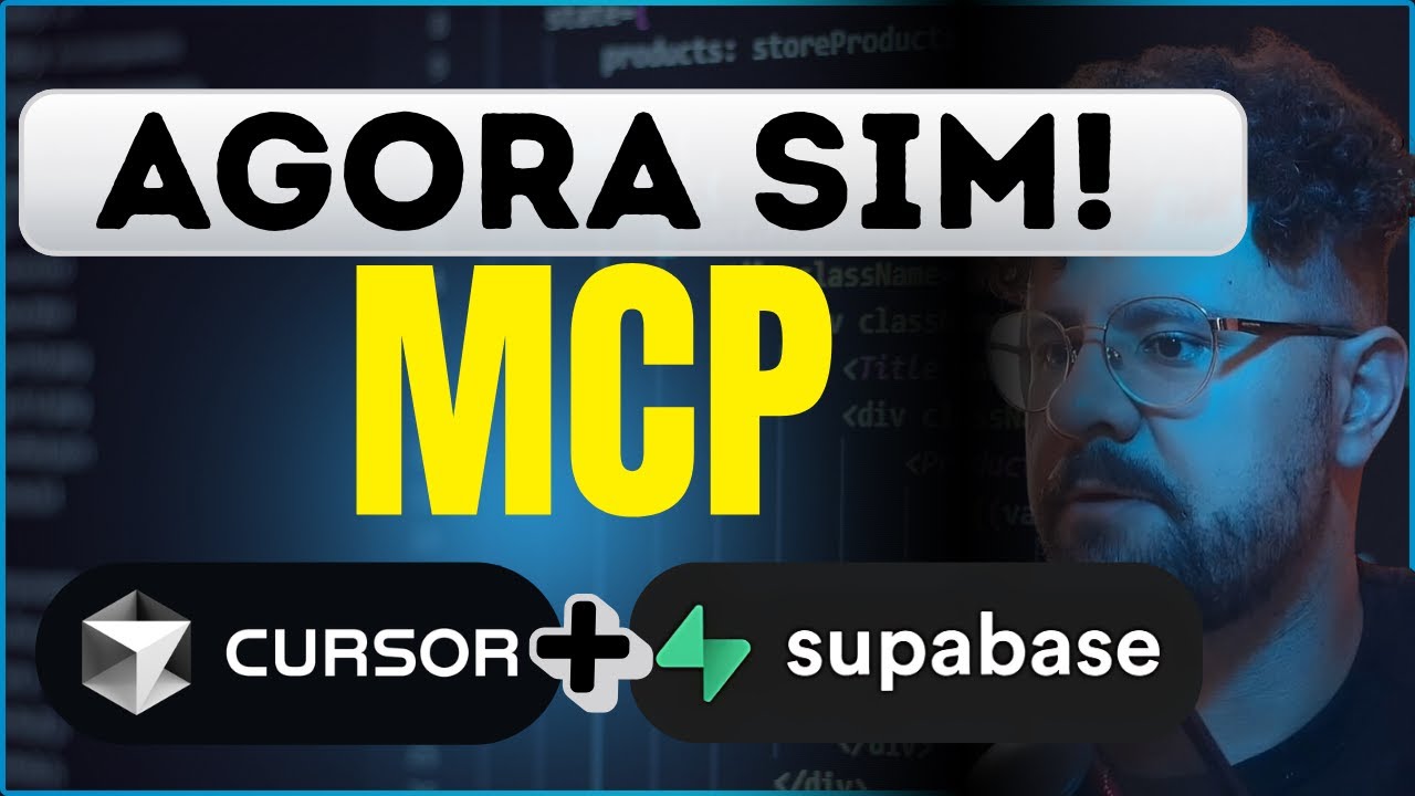 Como usar o MCP do Supabase no Cursor ¦ A IA vai se conectar ao seu banco de dados! VIBE CODING