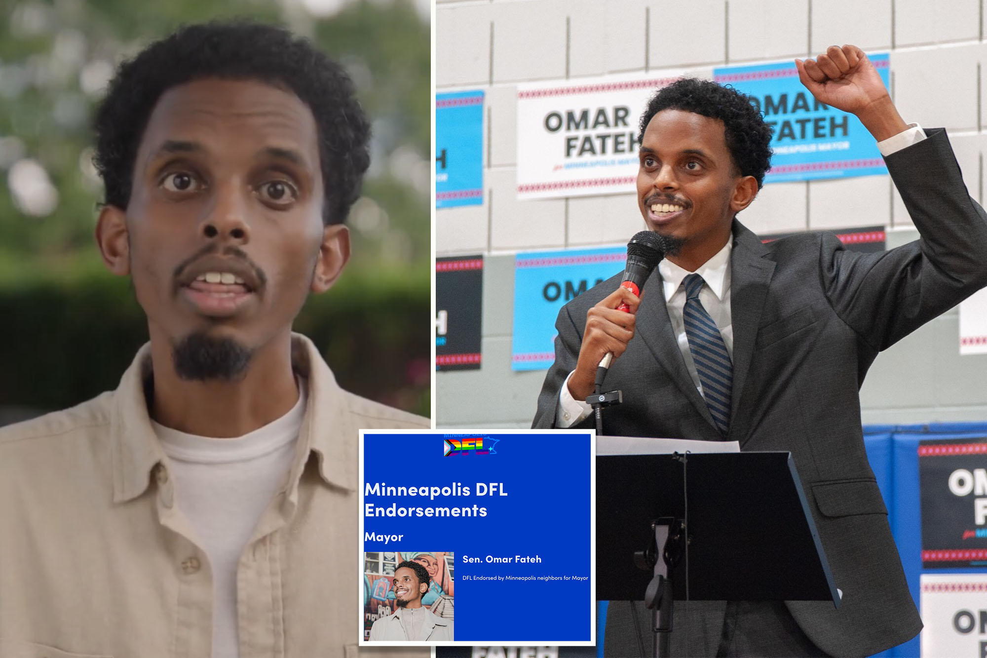 Mamdani-like Democratic Socialist Omar Fateh loses key endorsement in ...