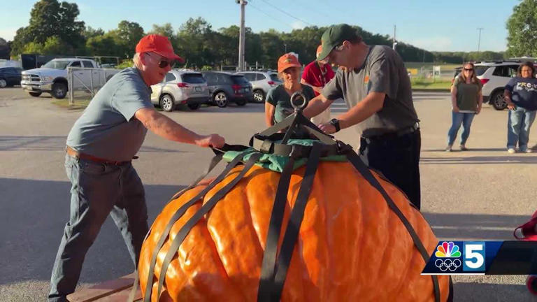 1,181-pound giant pumpkin takes the gold at Champlain Valley Fair ...