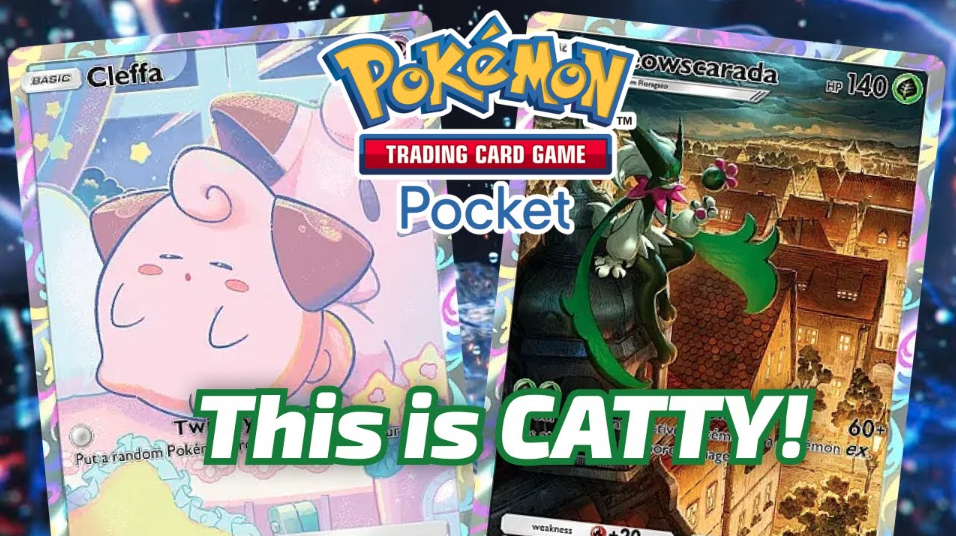 Meowscarada Cleffa is CATTY! Pokémon TCG Pocket Deck Highlight