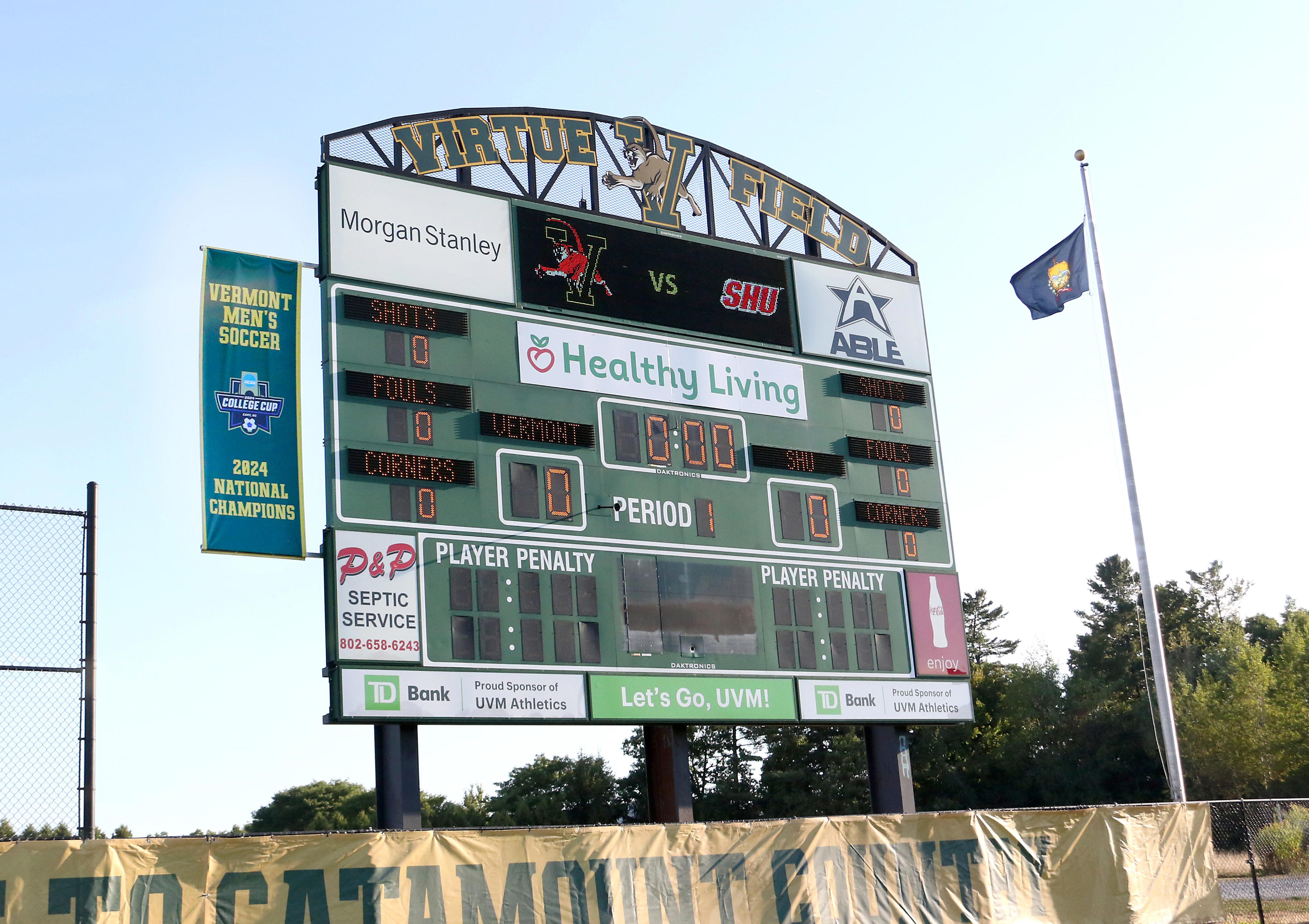 Watch Vermont soccer's early scoring barrage in victory over Lehigh