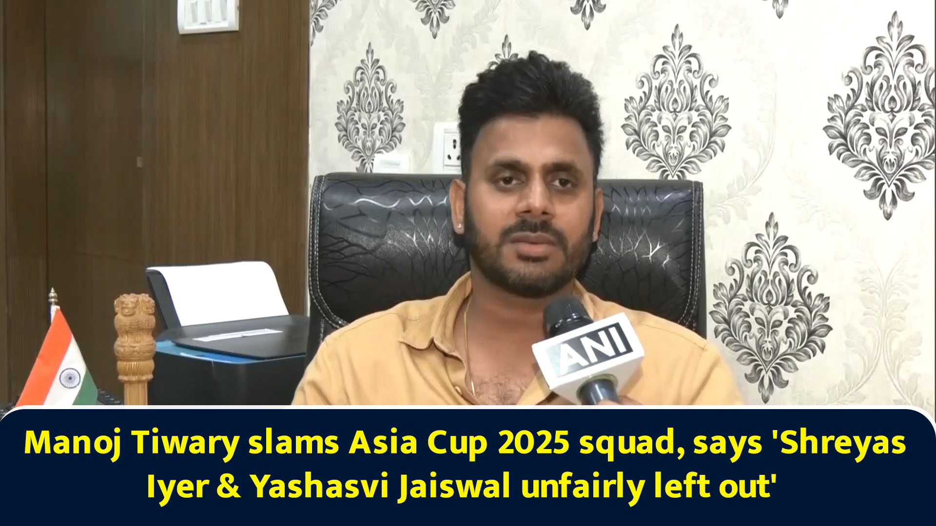 Manoj Tiwary slams Asia Cup 2025 squad, says 'Shreyas Iyer & Yashasvi ...