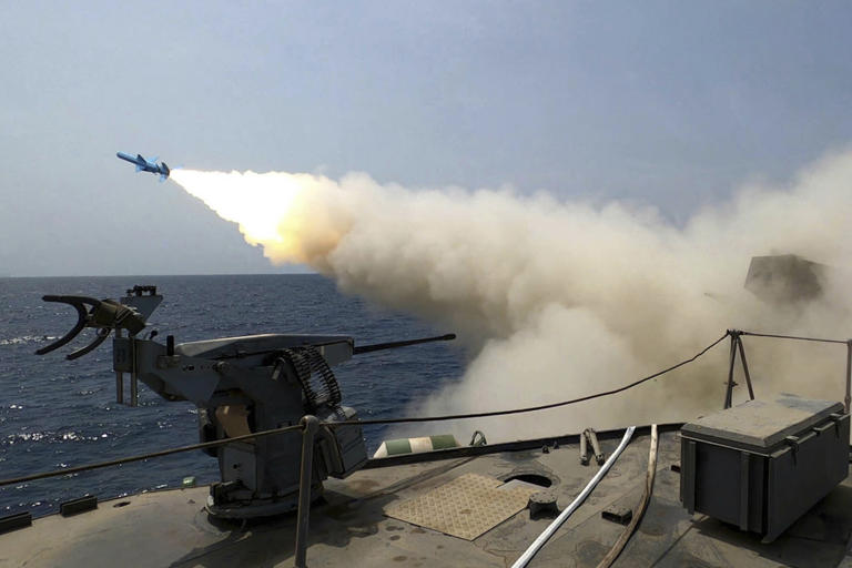 Iran's navy launches country's first military drill since 12-day war ...