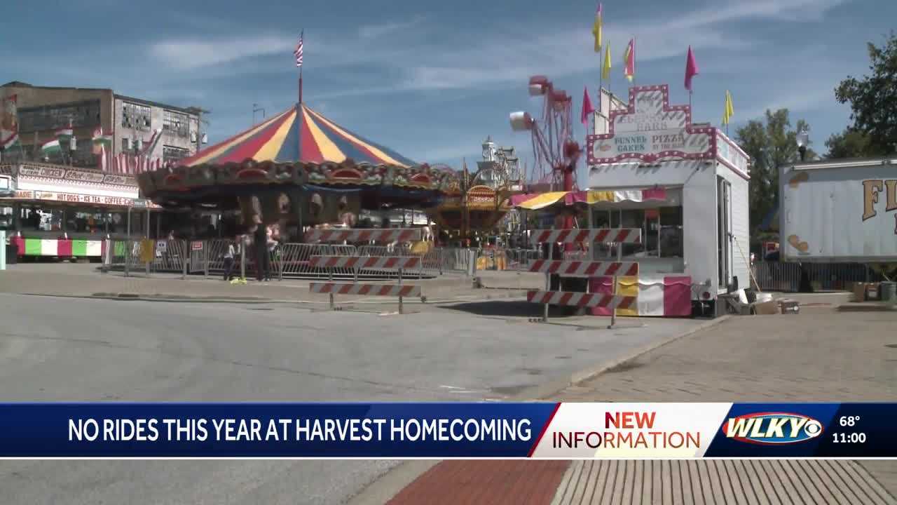 Residents have mixed reactions to rides being removed from Harvest ...