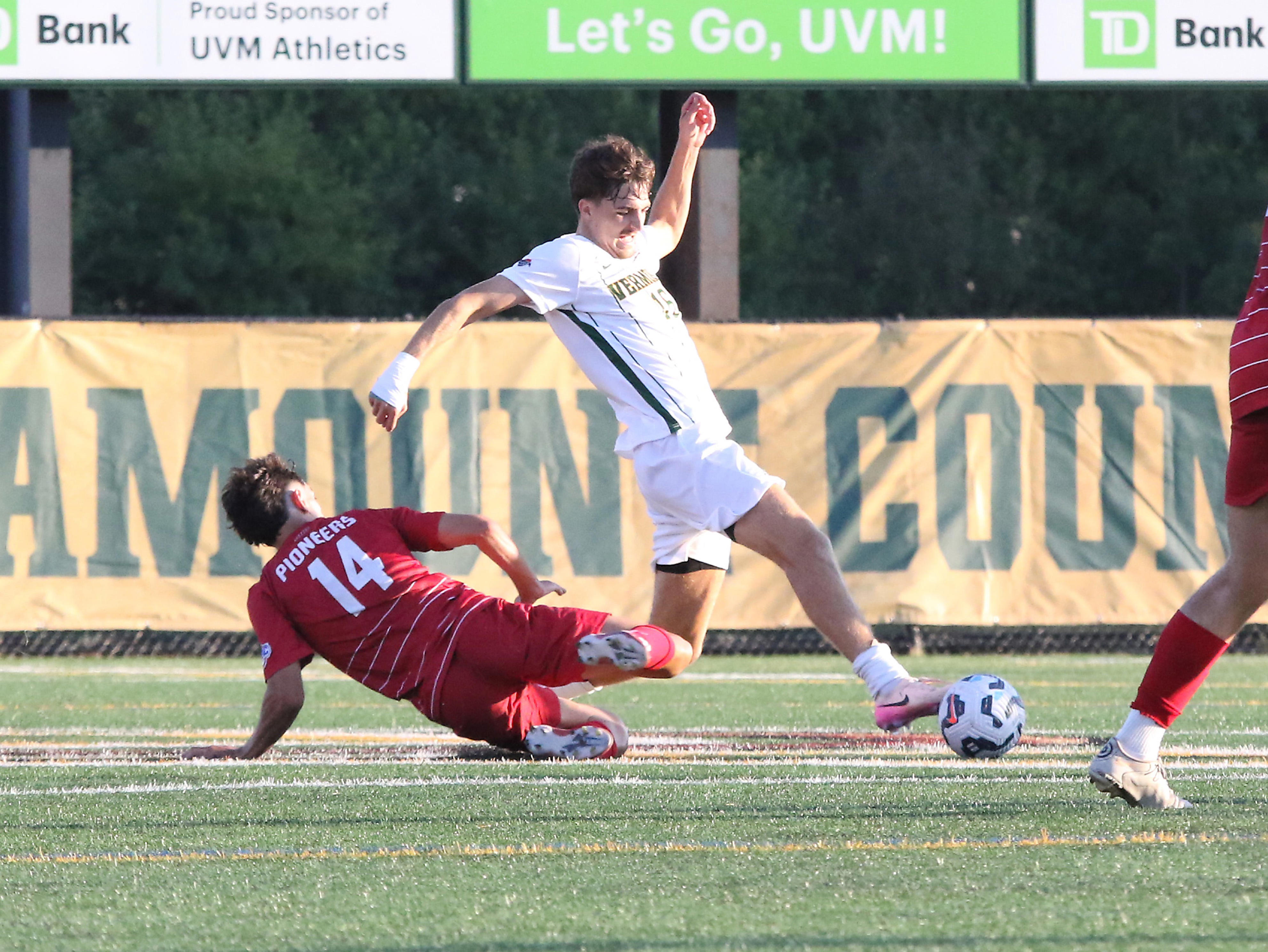 How No. 1-ranked Vermont soccer fared at American on Aug. 29