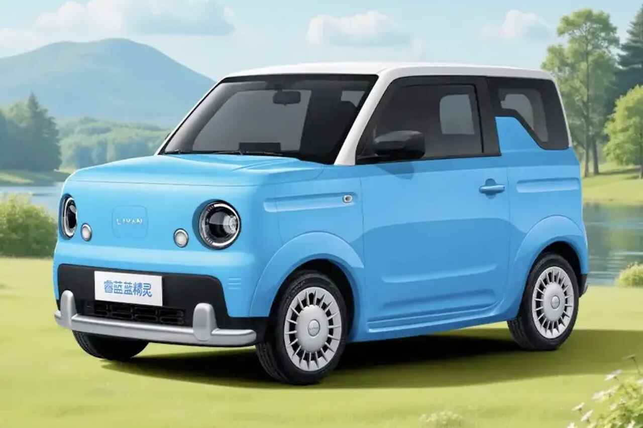 Meet the Livan Smurf, a mini electric car that costs only $5,000