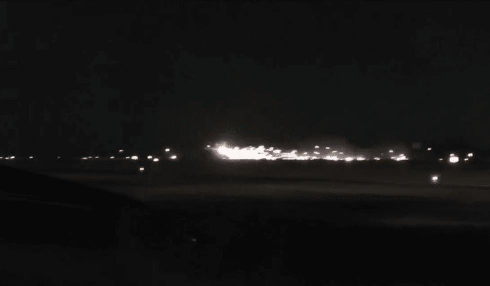 Huge fireball erupts over airport after Boeing jet smashes into ground