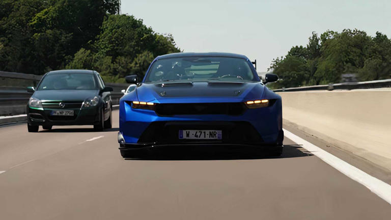 Richard Hammond Explores The Mustang GTD’s True Potential In France