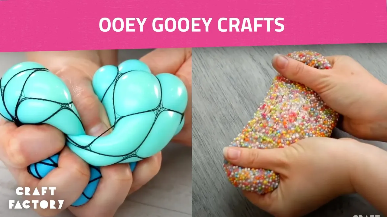 Slime to gooey crafts, satisfying crafts! | Craft Factory