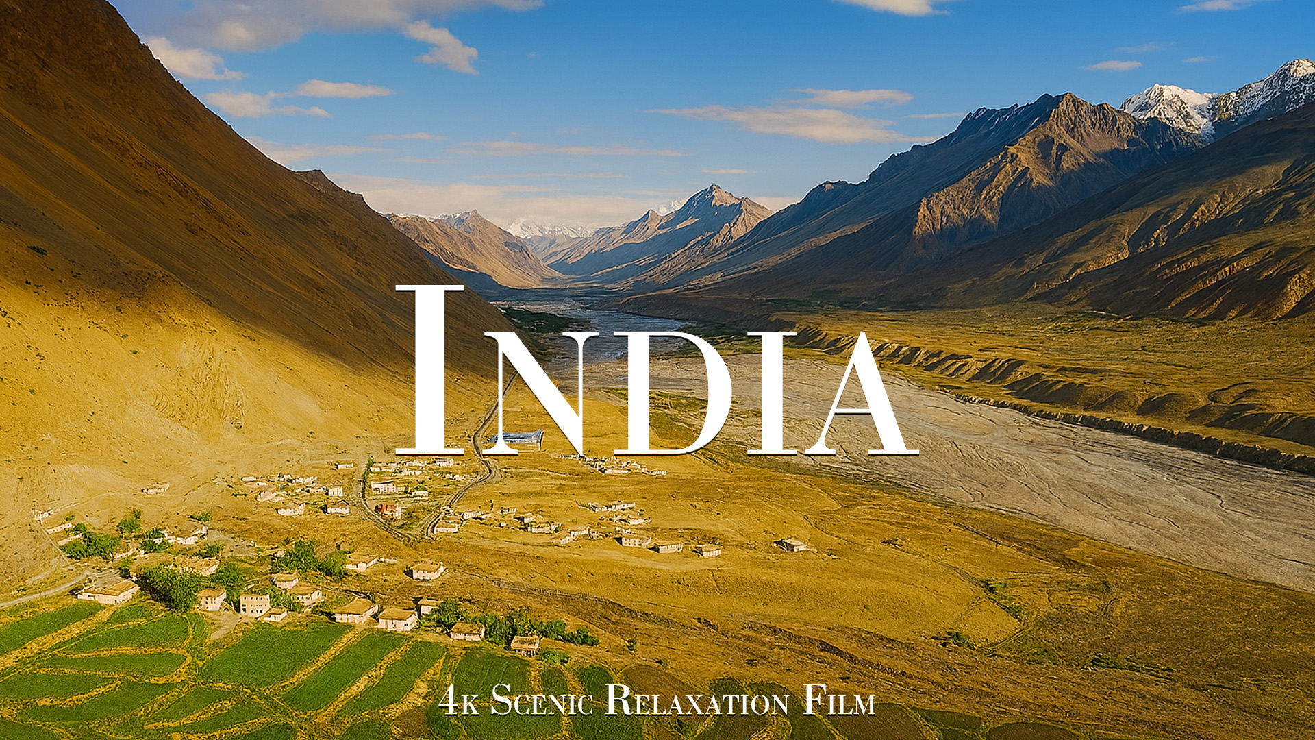 Spiti Valley vue du ciel – Faune et paysages de l’Inde en 4K