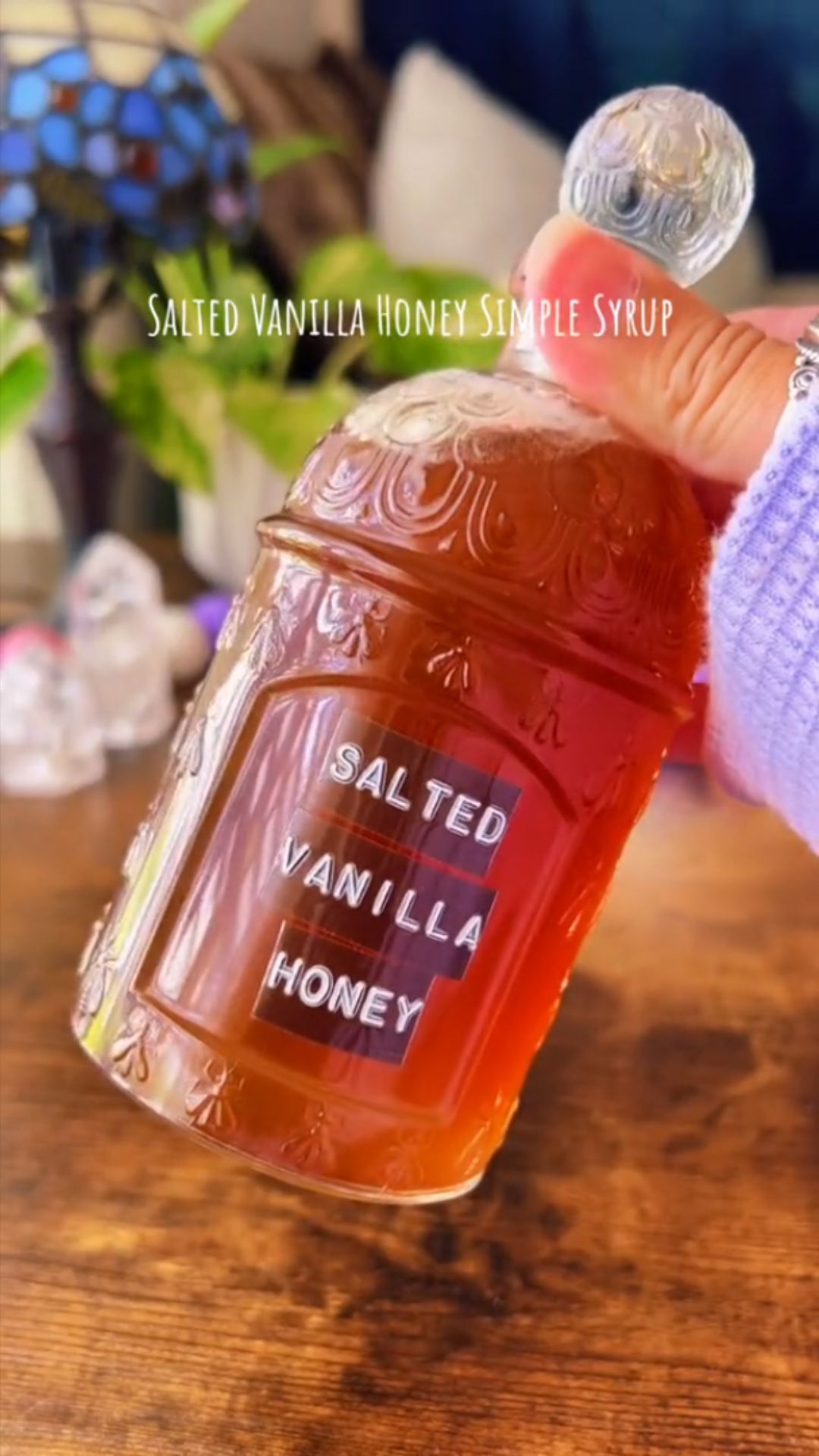 Salted Vanilla Honey Syrup – Sweet and Flavorful