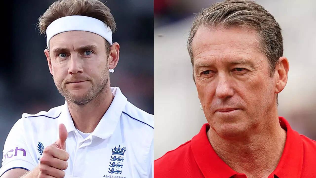 Ashes banter begins! Stuart Broad shuts down Glenn McGrath's 5-0 ...