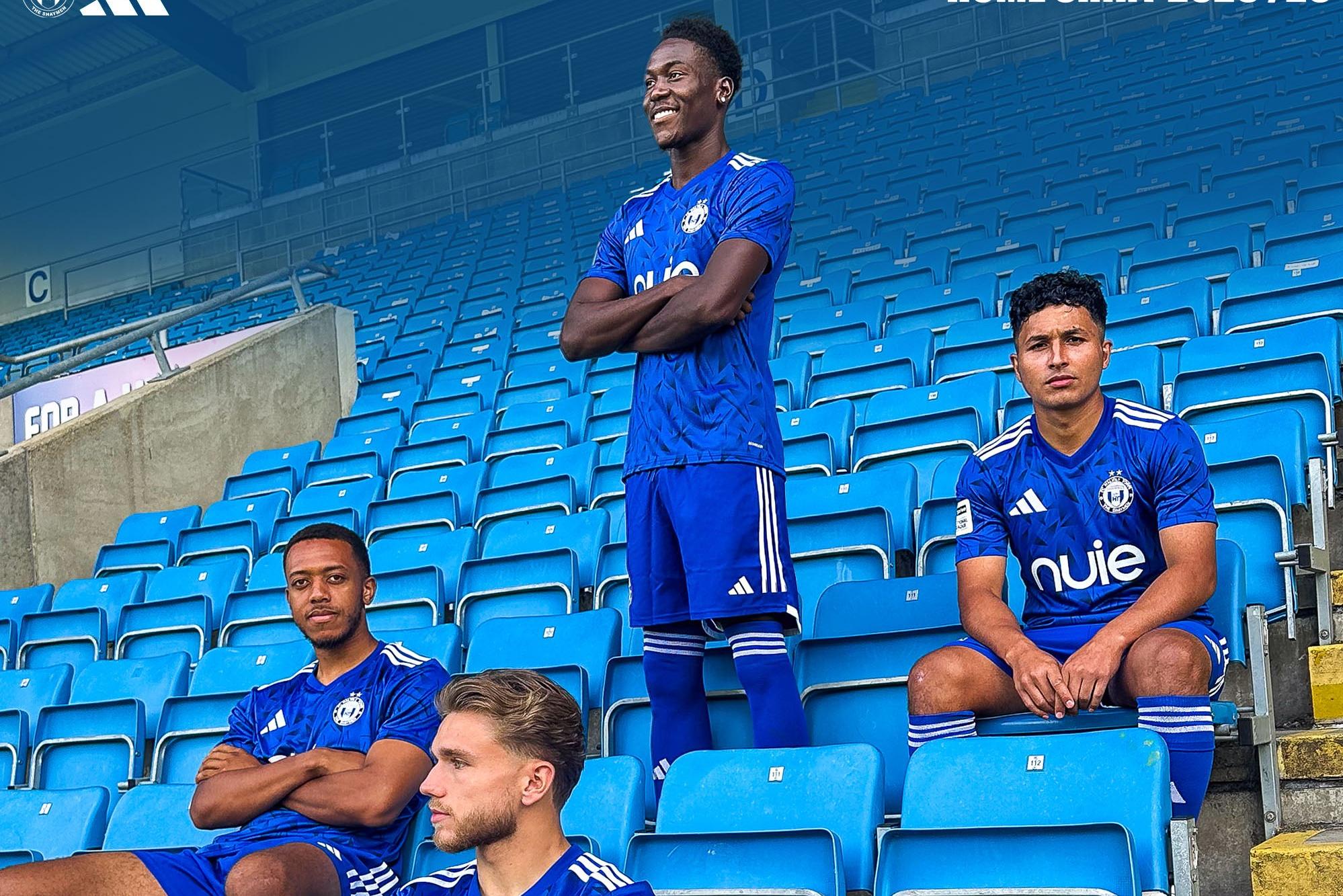 FC Halifax Town unveil their new kits for the 2025-26 season