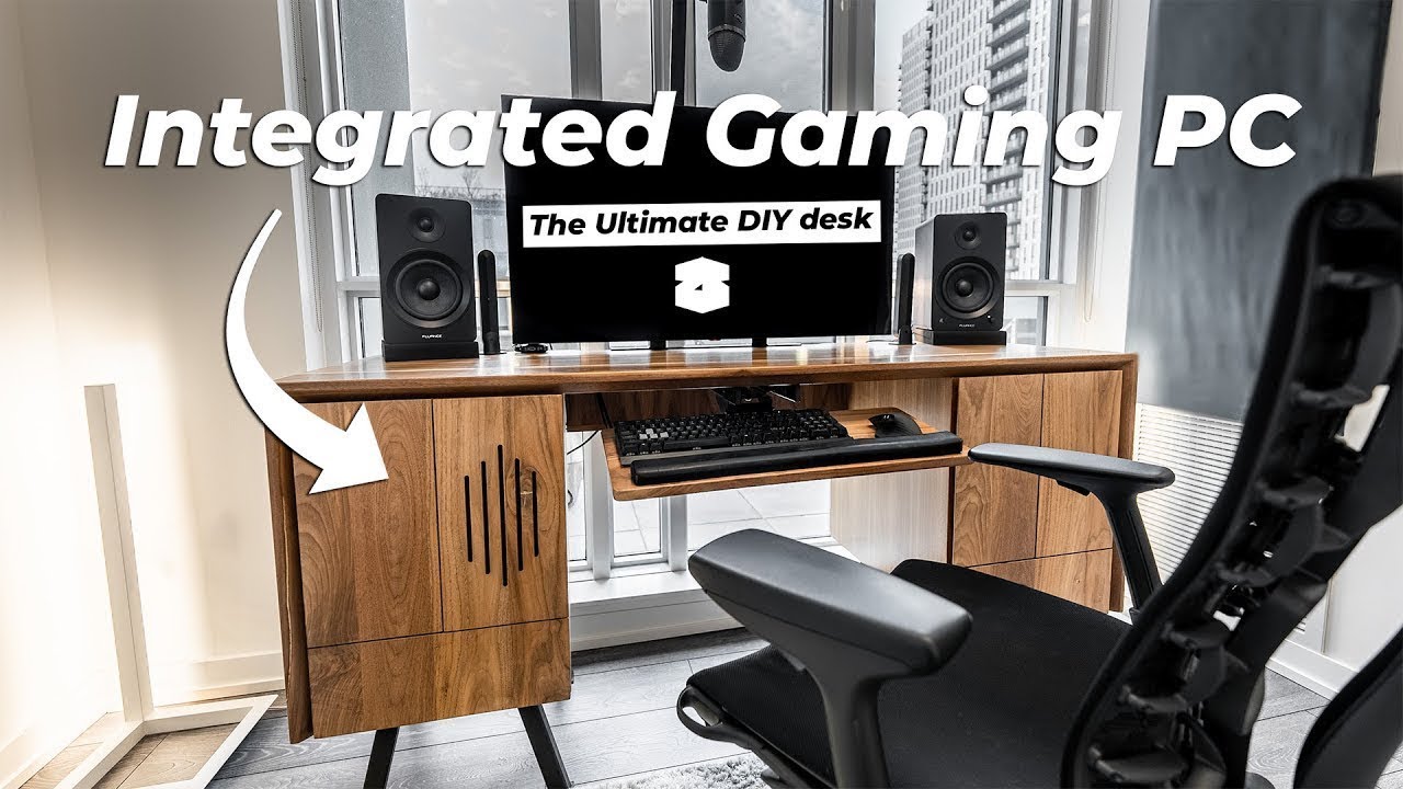 My powerful gamer and creator desk revealed!