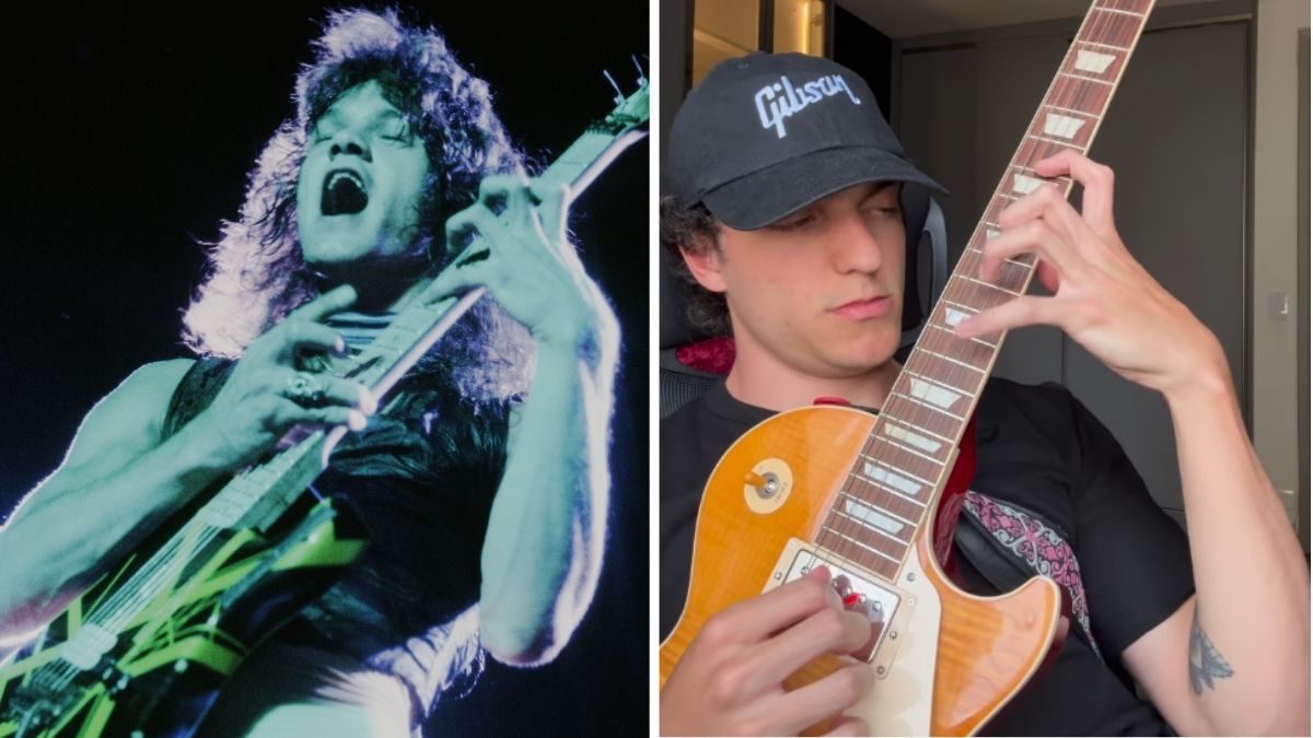 This guitar prodigy plays Eddie Van Halen's legendary two-hand tapping ...