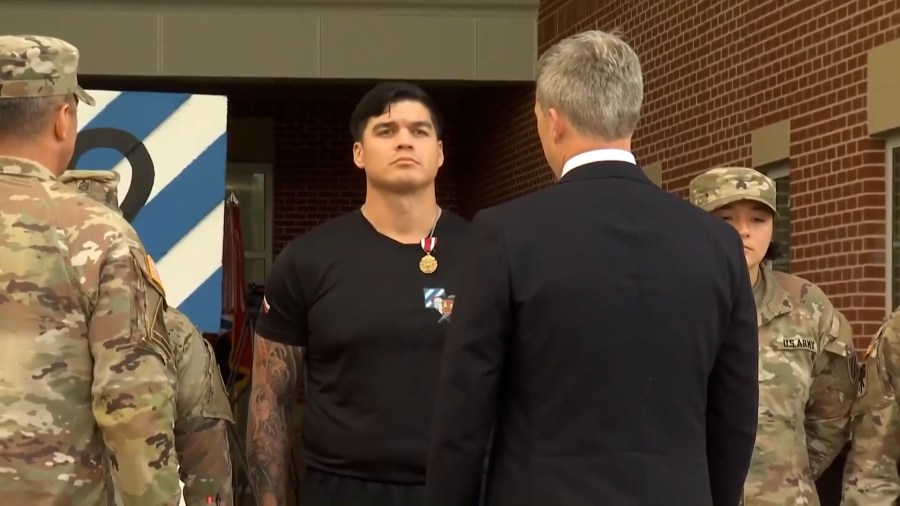 Local soldier honored for heroic response to Fort Stewart shooting