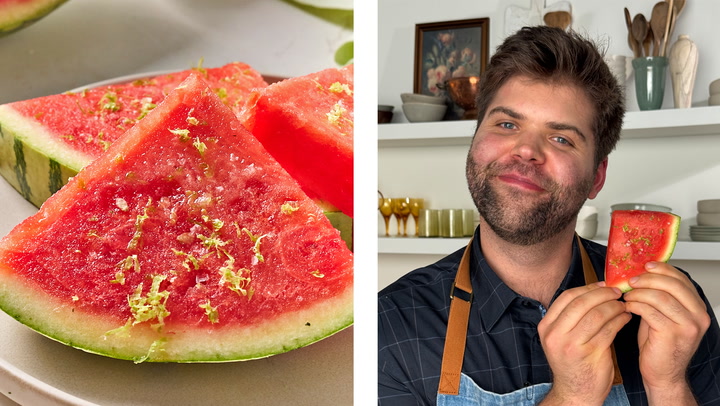How to Make Watermelon Better with Lime Zest