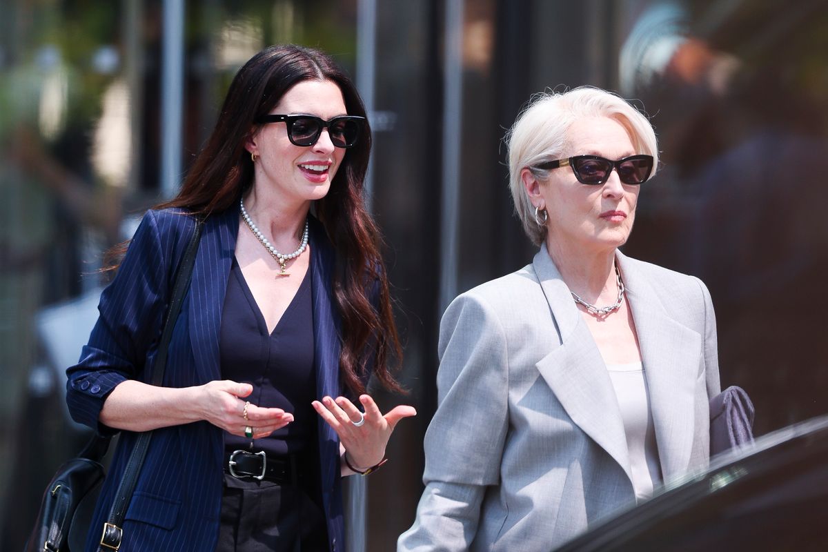 Meryl Streep, Anne Hathaway, and Emily Blunt: 'Devil Wears Prada' magic ...