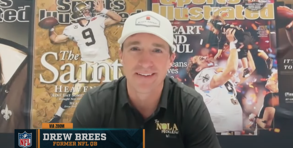 Drew Brees on NFL broadcasting future: ‘I would step in the booth right ...