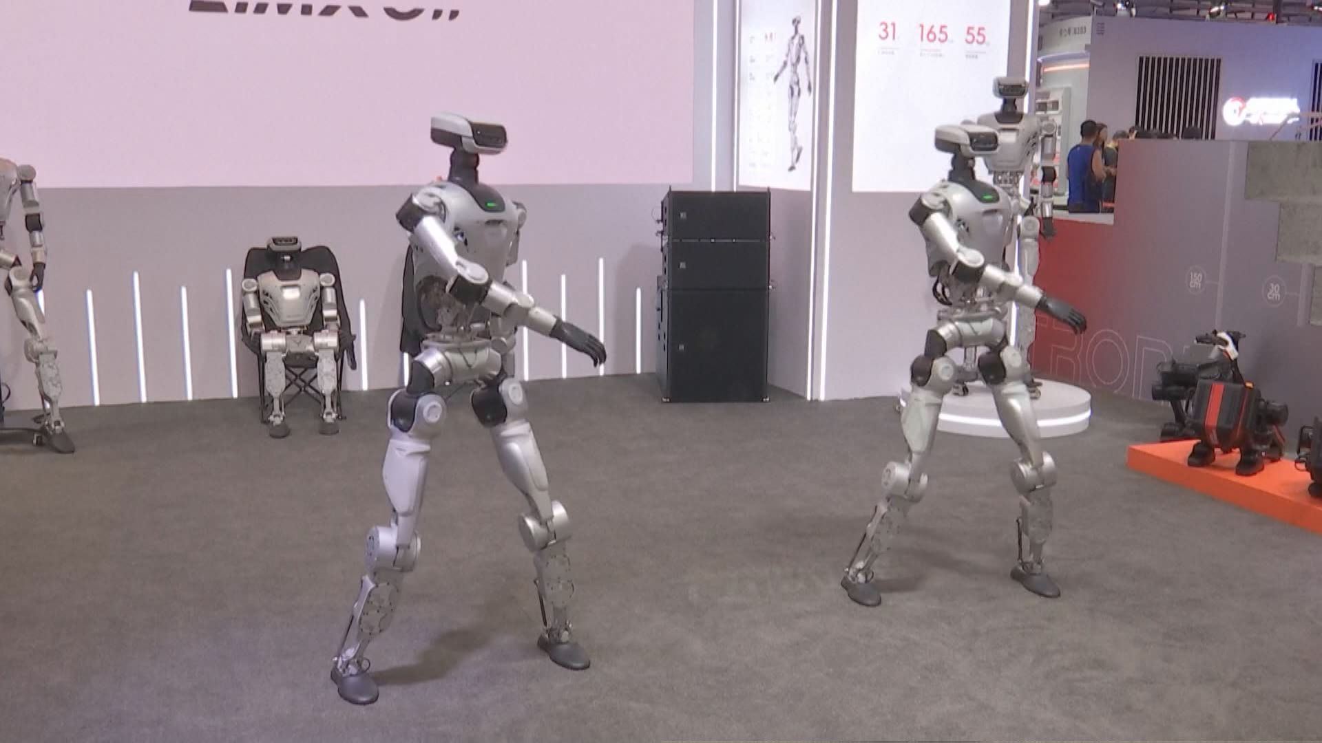Robots Show Off Dance Moves Fighting Skills At Beijing S World Robot