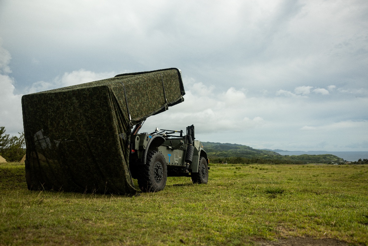 Chinese patrol ships surround islands of US treaty ally