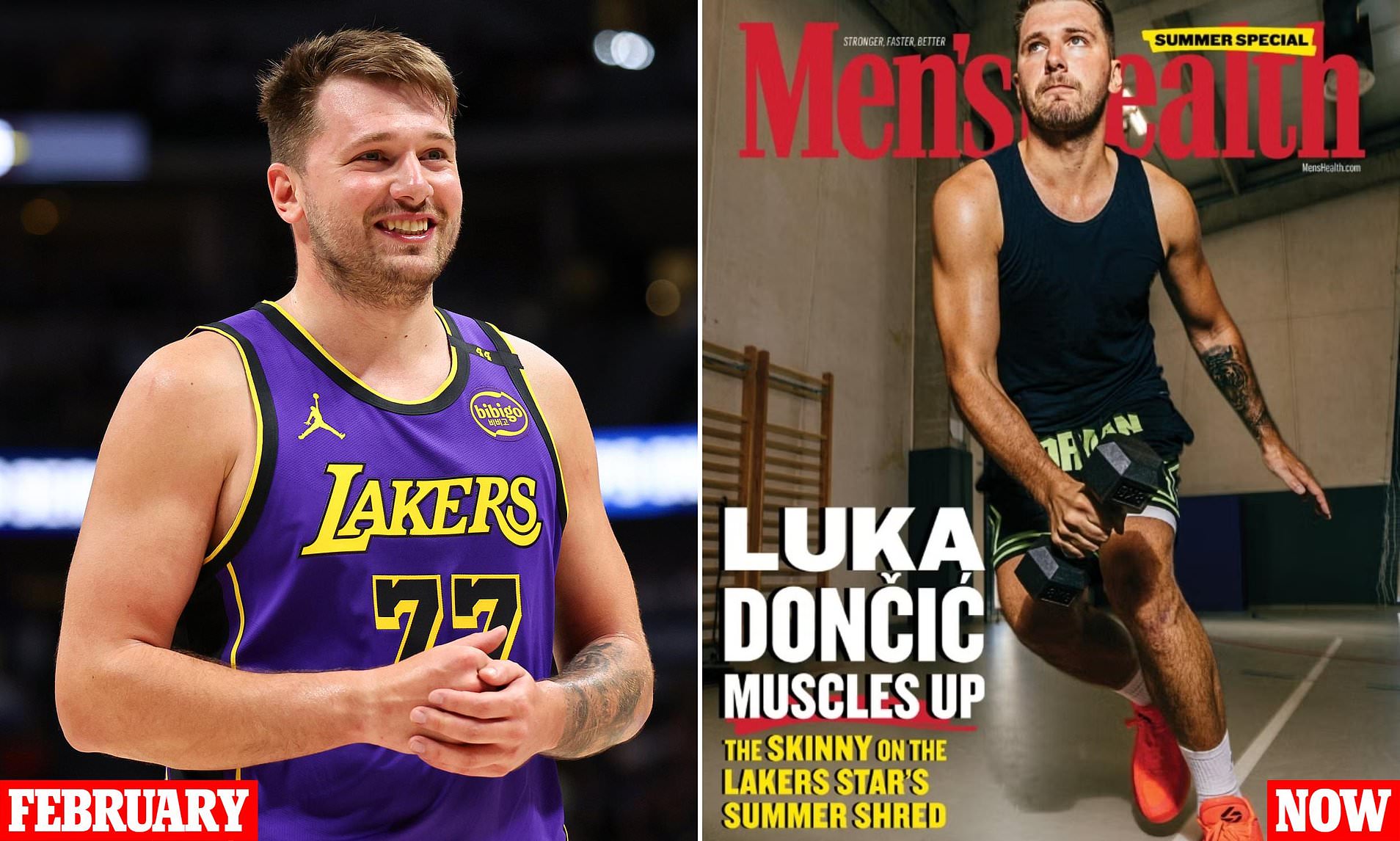 How much weight Luka Doncic has really lost this summer after Mavericks ...