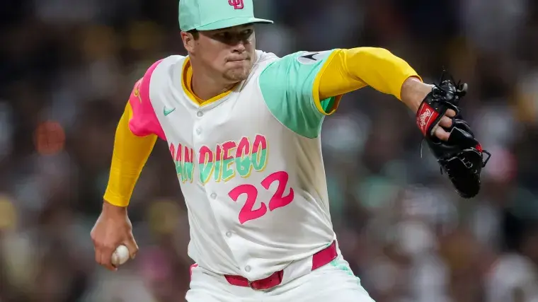 Padres' Jason Adam thanks A.J. Preller for Mason Miller trade amid ...