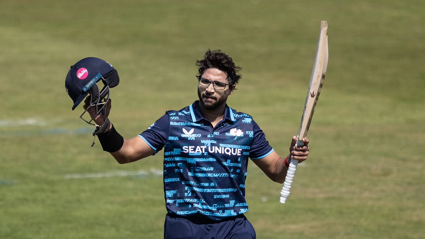 Imam-ul-Haq's second successive century bags Yorkshire Roses honours