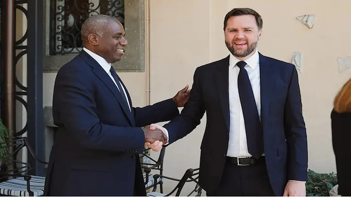 Vance, UK foreign secretary will meet before US vice president's ...