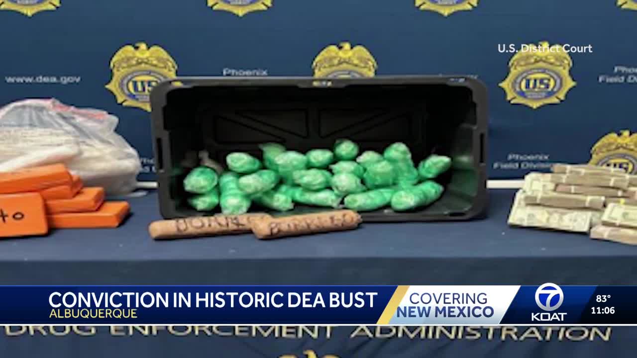 Albuquerque man convicted in DEA's largest fentanyl pill seizure