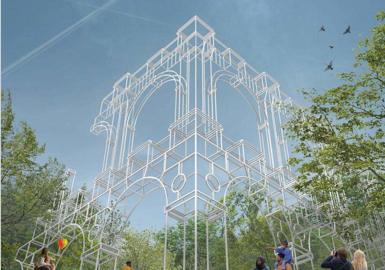 See how art for Barney Allis Plaza will evoke ‘spirit' of 1899 ...