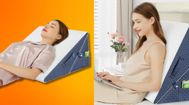 This Unique Pillow Is A 'Game Changer' For Sleep Apnea — And It’s On Sale
