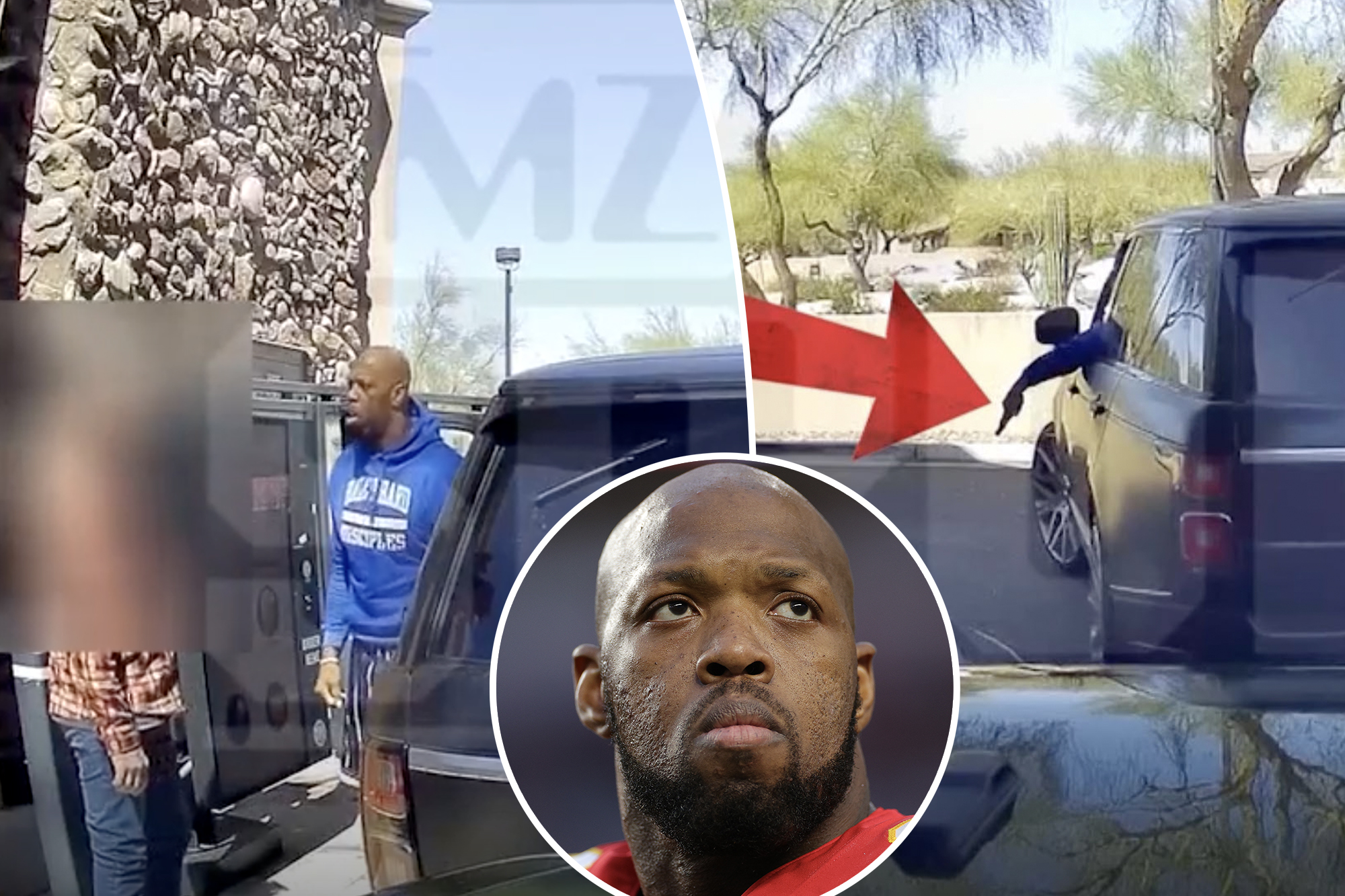 New footage shows ex-NFL star Terrell Suggs brandishing gun in ...