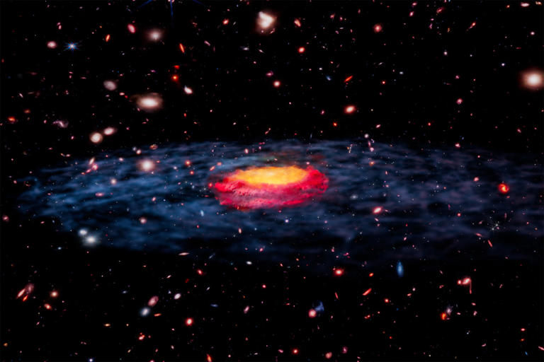 Scientists discovered a distant black hole 300 million times the size ...