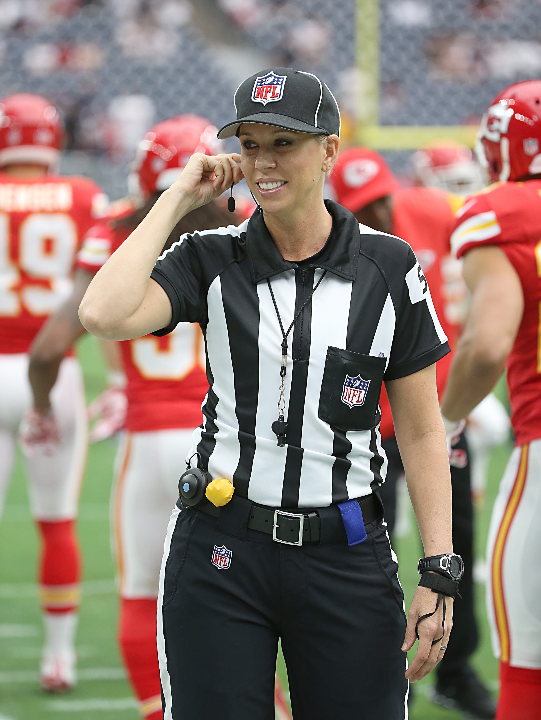 Who is the female referee in Jaguars vs. Bills? Meet Sarah Thomas