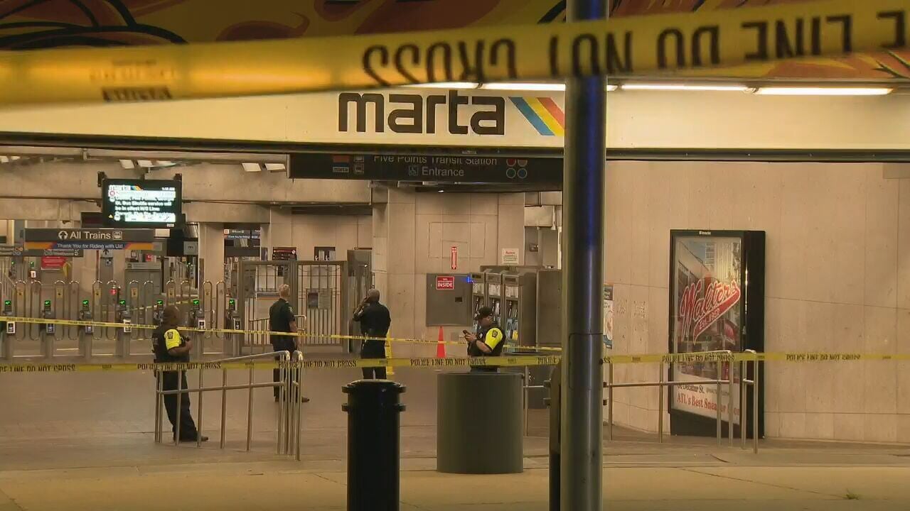 Suspected gunman captured after 2 MARTA officers shot at Five Points ...