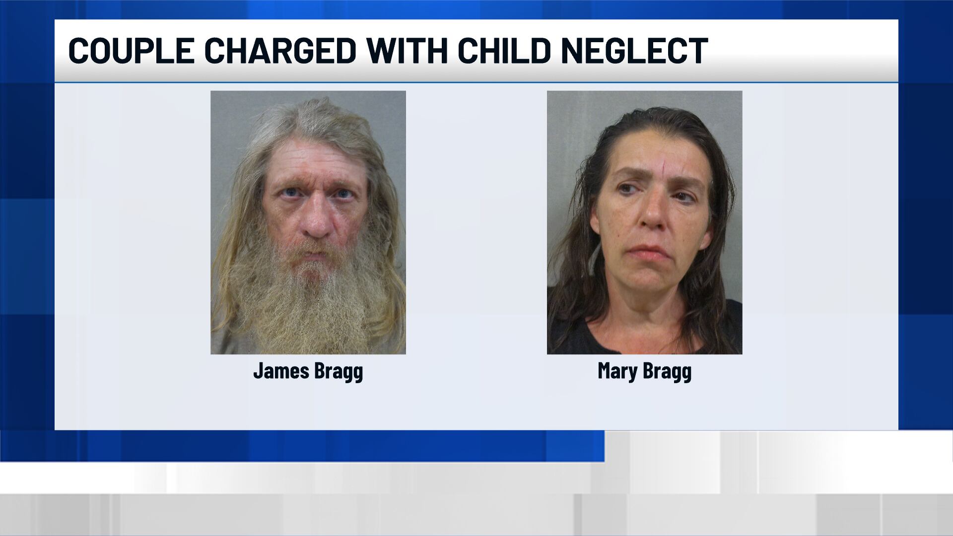 Couple charged with multiple counts of child neglect