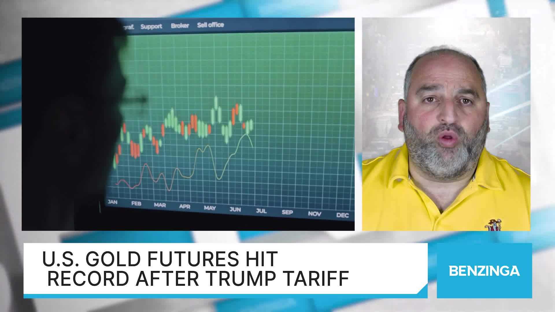 U.S. Gold Futures Hit Record After Trump Tariff