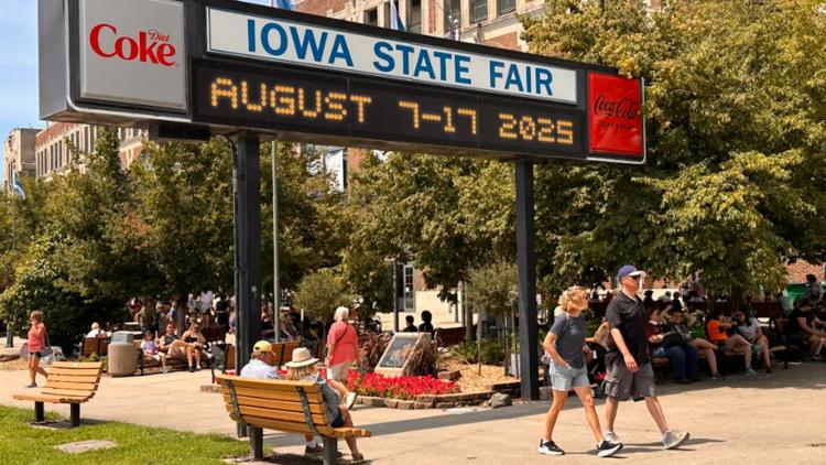 This year's Iowa State Fair attendance was the third-highest in history